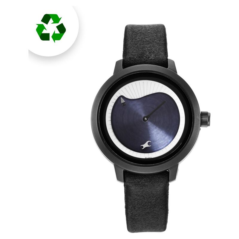 Buy Online Fastrack Revibe Quartz Analog Multicoloured Dial Fabric ...