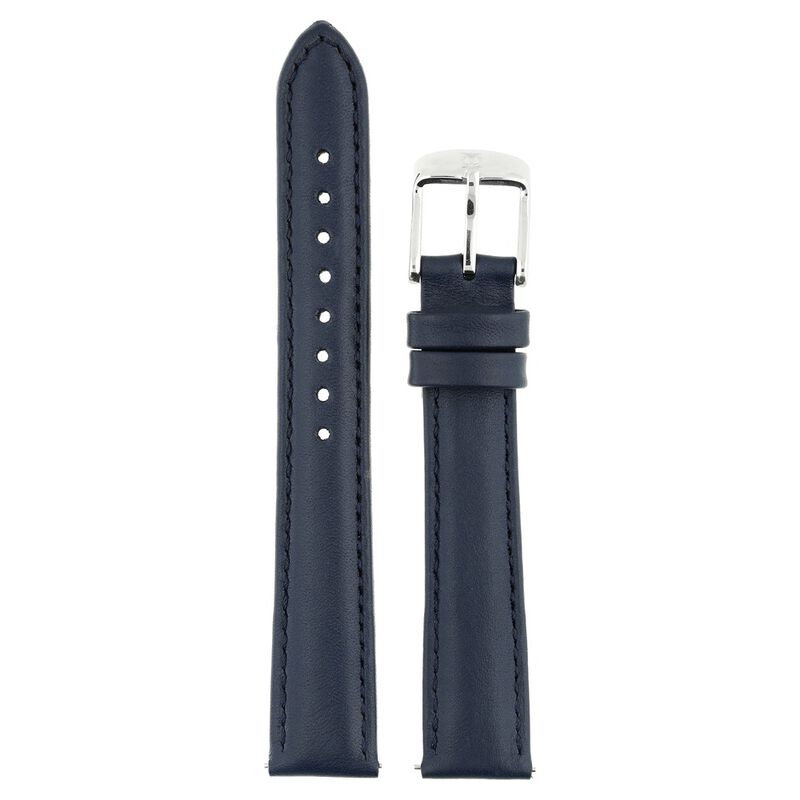 Buy Online 16 mm Blue Genuine Leather Strap for Women - 101018016sq/p ...