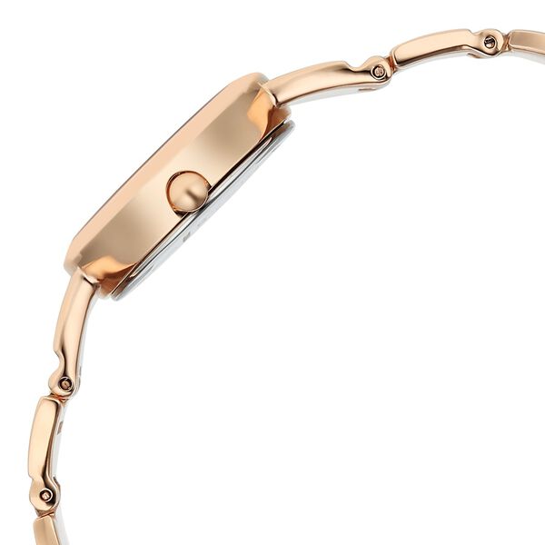Buy Online Titan Raga Glimmers Quartz Analog Pink Dial Rose Gold Metal ...