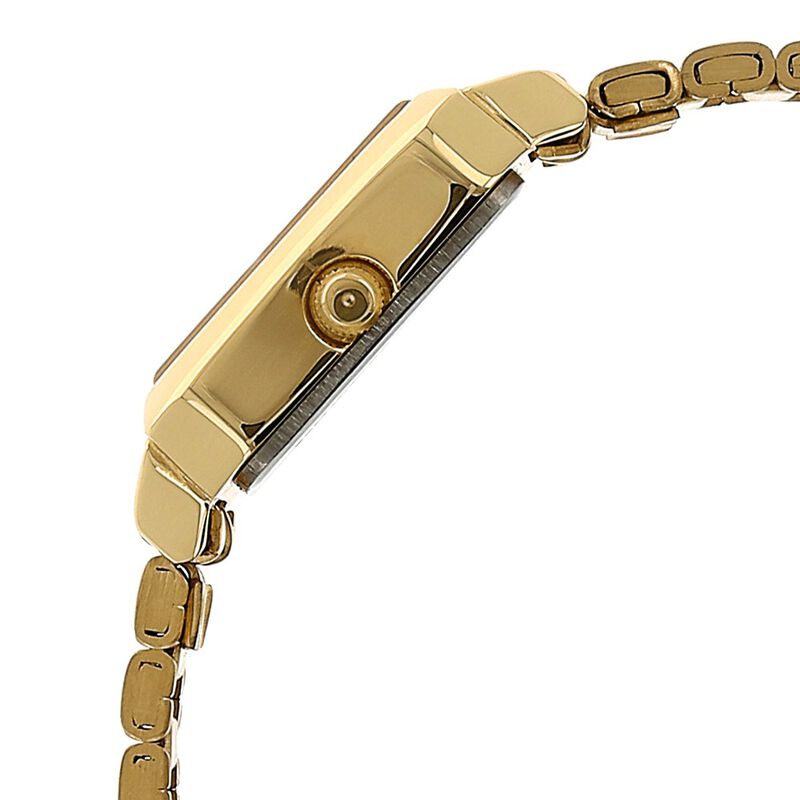 Buy Online Titan Quartz Analog Champagne Dial Stainless Steel Strap ...