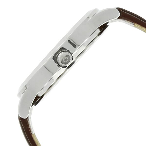 Buy Online Titan Quartz Analog with Date Brown Dial Leather Strap Watch ...