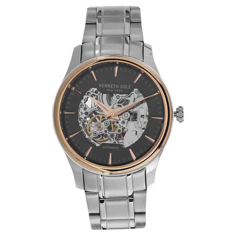 Buy Online Kenneth Cole Automatic Black Dial Watch for Men ...