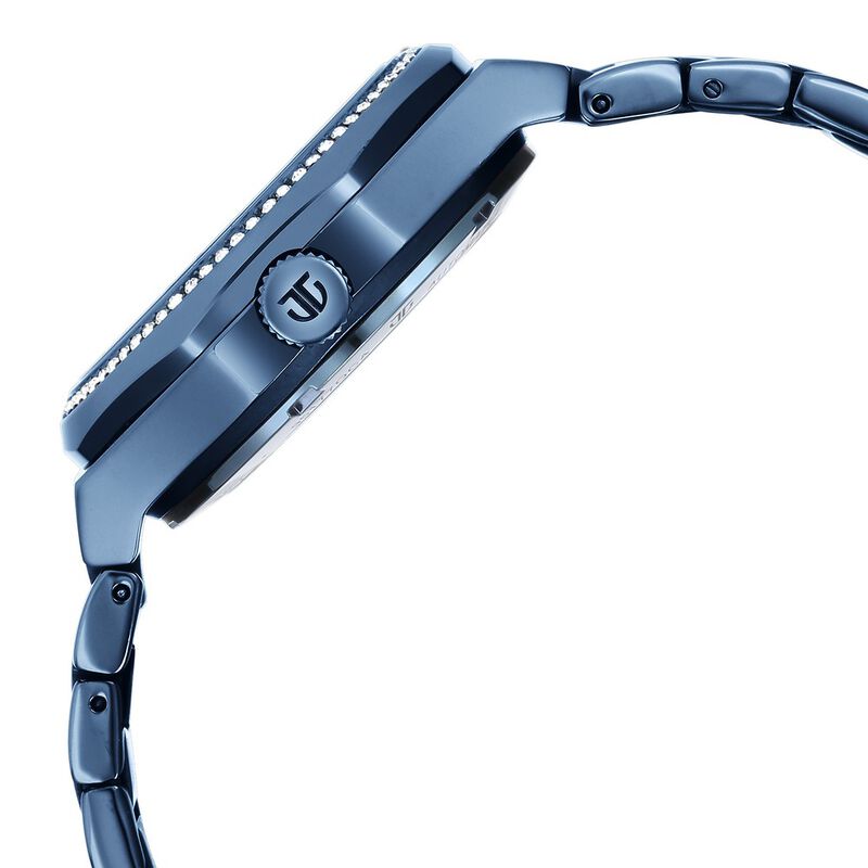 Buy Online Titan Unending Beauty Automatic Blue Dial Analog Stainless ...