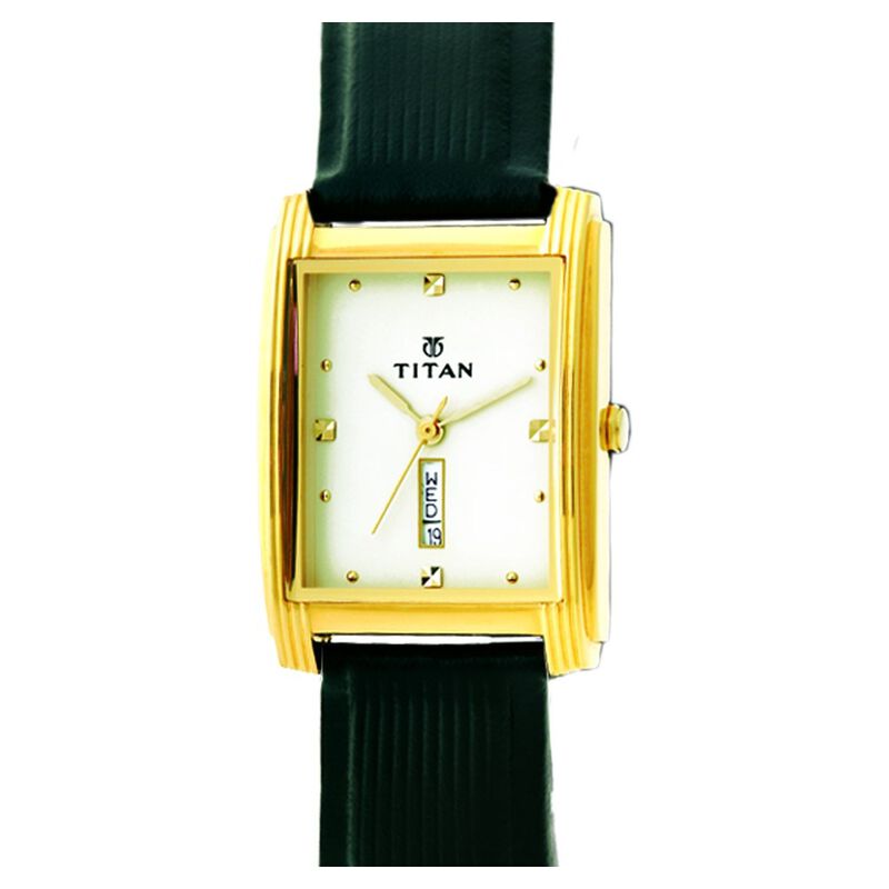 Buy Online Titan Quartz Analog White Dial Watch for Men - nf1072yl05 ...
