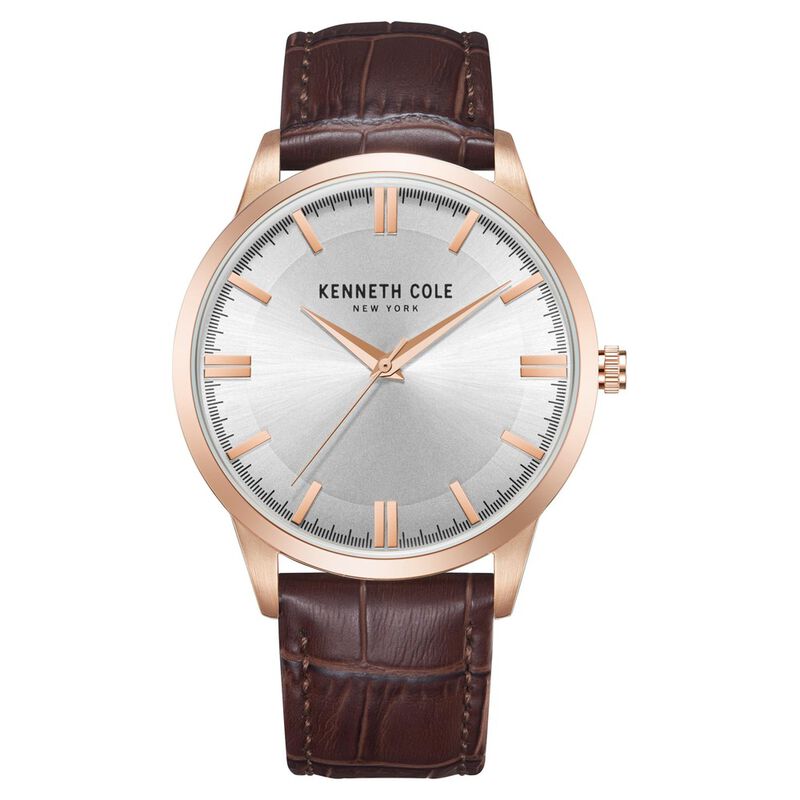 Buy Online Kenneth Cole Analog Silver Dial Watch for Men ...