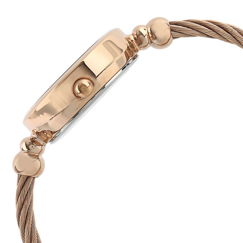 Buy Online Titan Quartz Analog White Dial Metal Strap Watch for Women ...