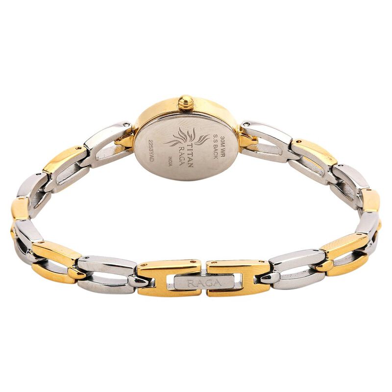 Buy Online Titan Raga Silver Dial Women Watch With Metal Strap ...