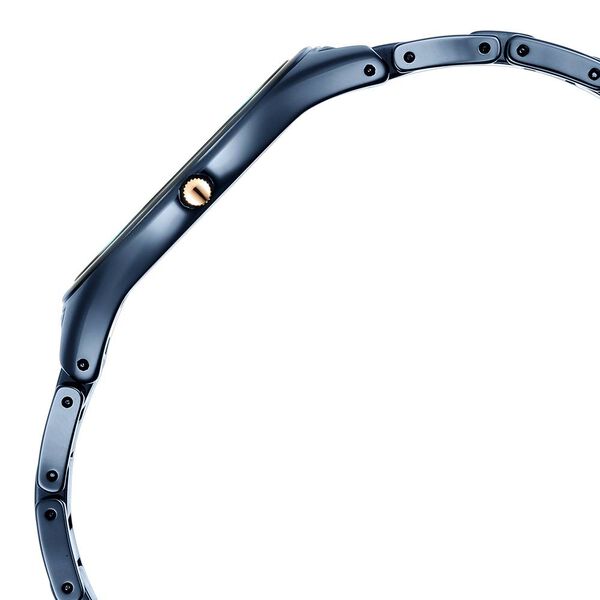 Buy Online Titan Edge Ceramic Slim Ceramic Strap Atlantic Blue Dial ...