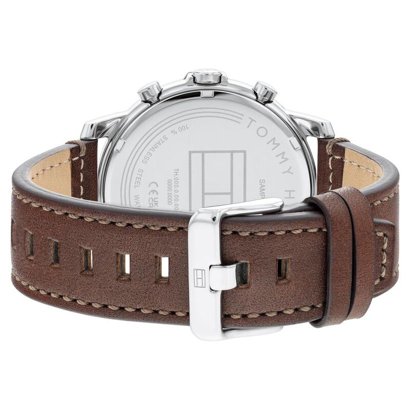 Buy Online Tommy Hilfiger Off White Dial Quartz Analog with Date Watch ...