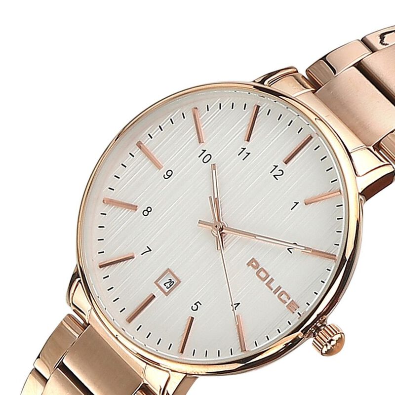 Buy Online Police White Dial Quartz Analog Watch for Men ...