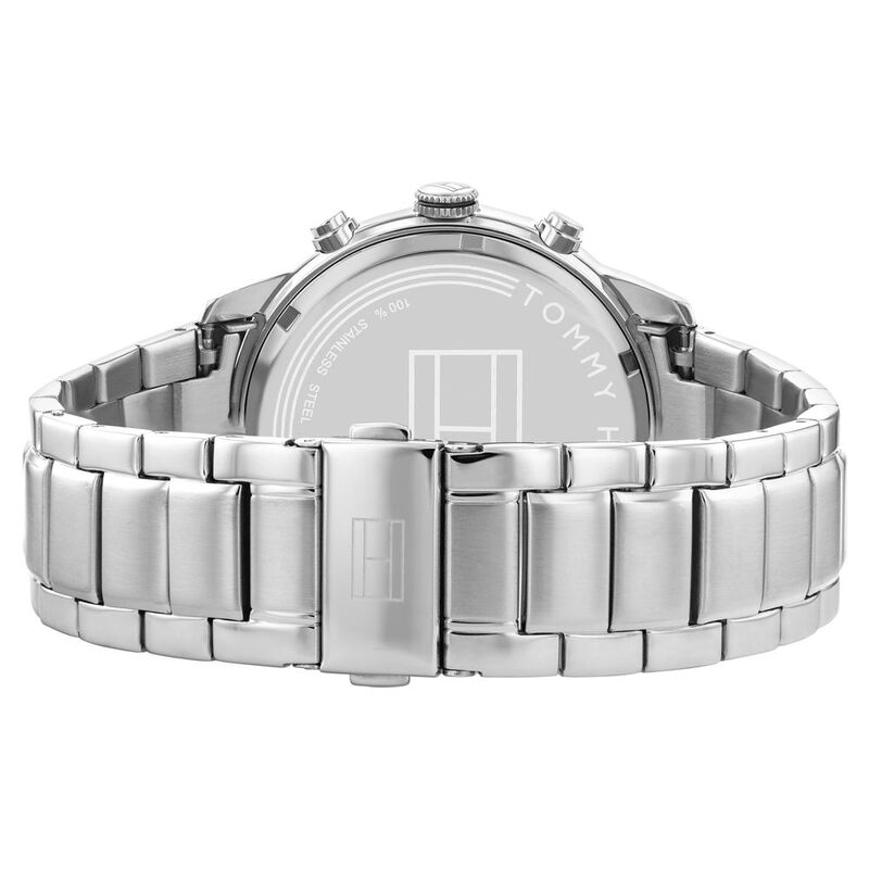 Buy Online Tommy Hilfiger Black Dial Stainless Steel Strap Watch for ...