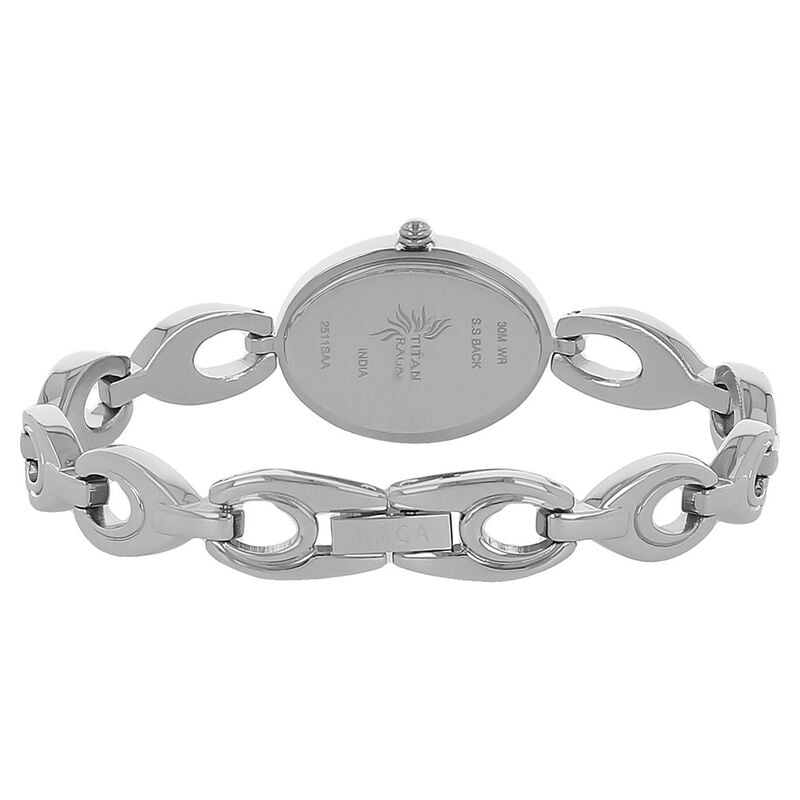 Buy Online Titan Raga Blue Dial Women Watch With Metal Strap ...