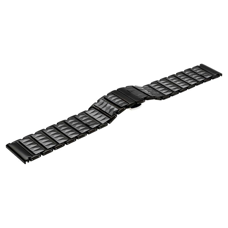 Buy Online 22 mm Black Ceramic & Metal Straps for Men - csf221819903cbk ...