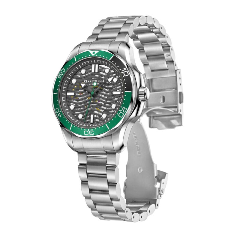 Buy Online Kenneth Cole Automatic Grey Dial Watch for Men ...