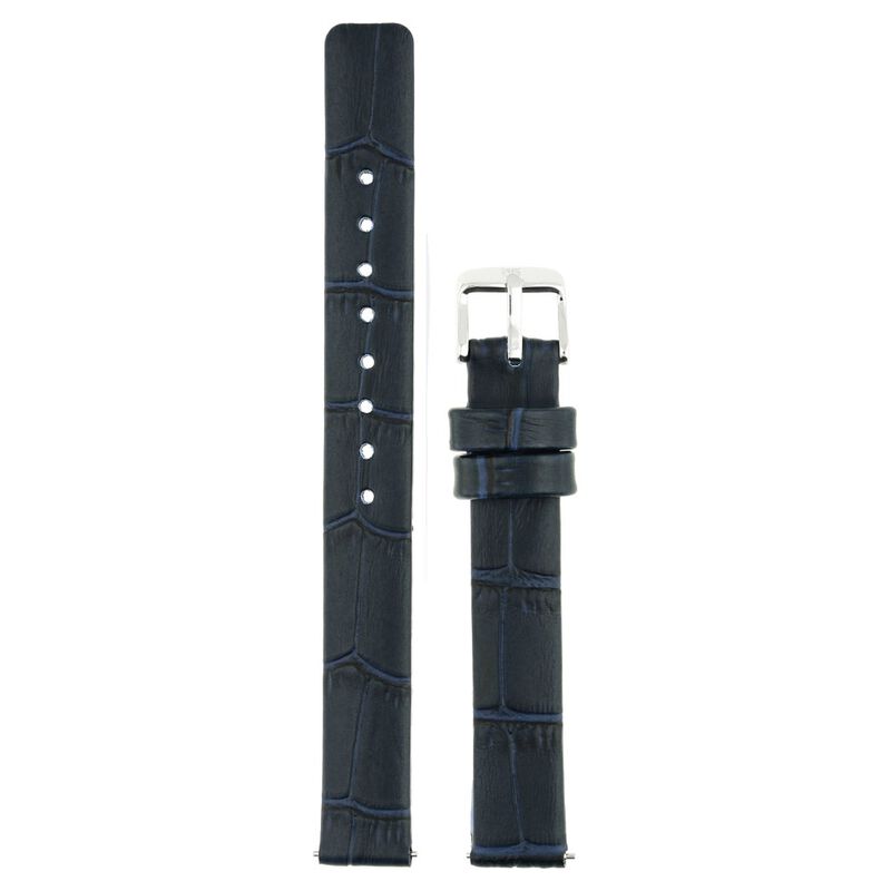Buy Online 10 mm Blue Genuine Leather Strap for Women - nf113108010sq ...
