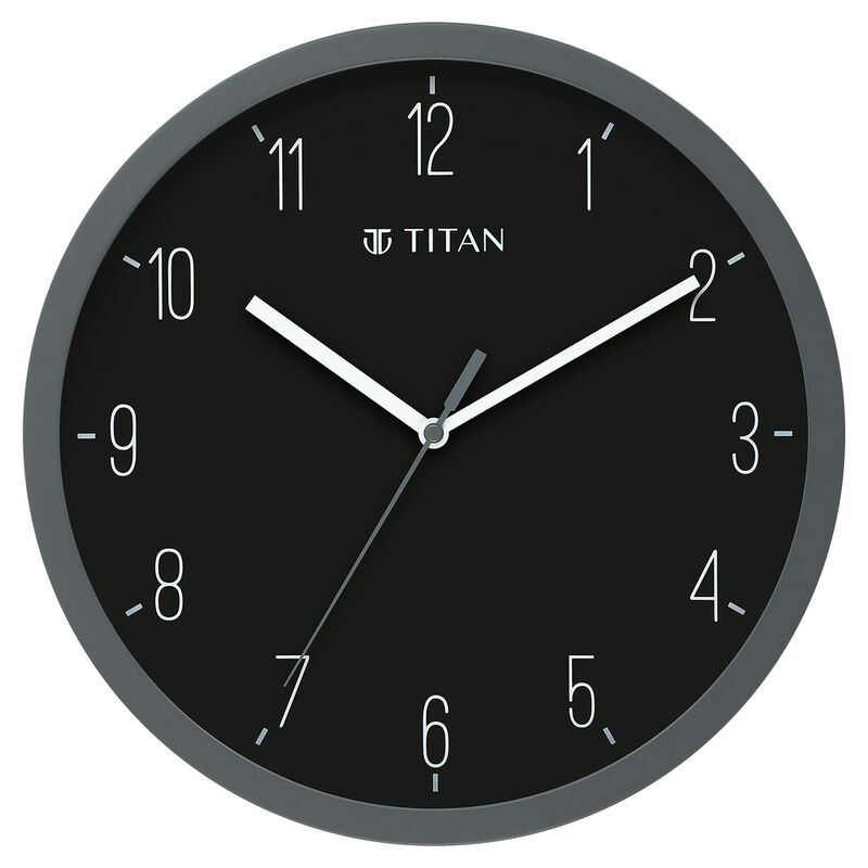Buy Online Titan Contemporary Colours Wall Clock - Grey 32 cm x 32 cm ...