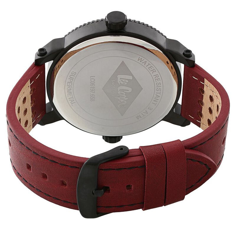Buy Online Lee Cooper Quartz Analog Black Dial Watch for Men ...