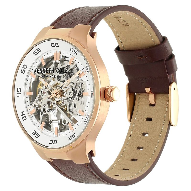Buy Online Kenneth Cole Automatic Watch for Men - nckc50710004mn | Titan