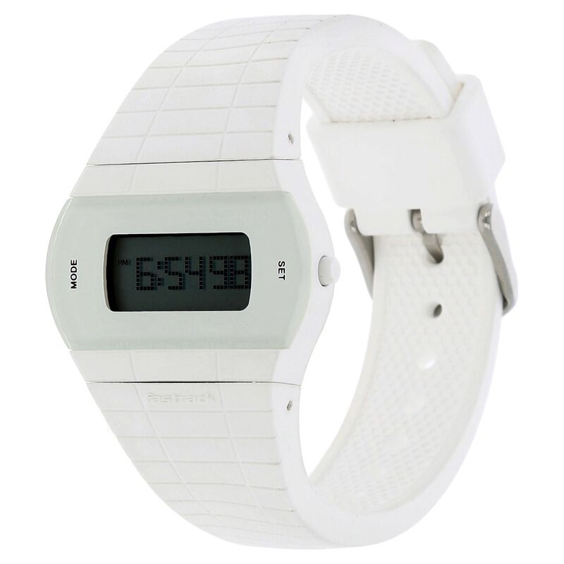 Buy Online Fastrack Digital Green Dial Silicone Strap Watch for Girls ...