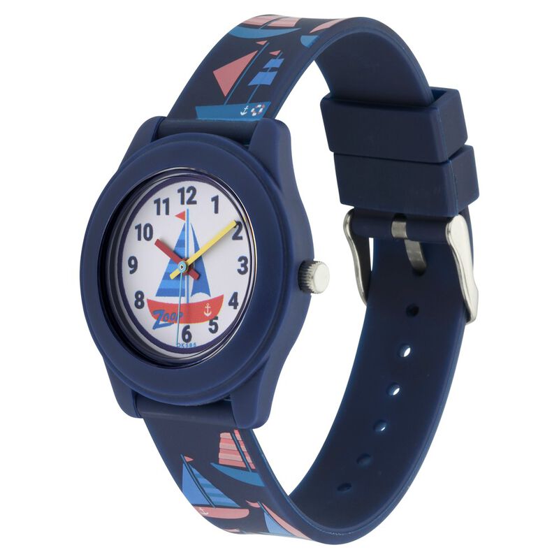 Buy Online Zoop By Titan Quartz Analog White Dial PU Strap Watch for ...
