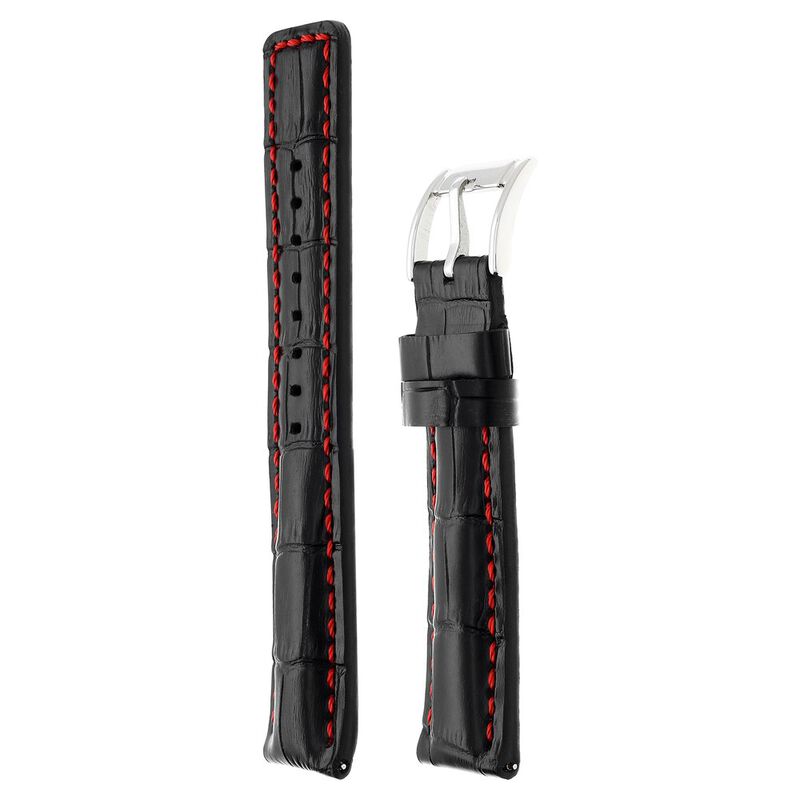 Buy Online 22 mm Black Genuine Leather Straps for Men - 1001055022s/p ...