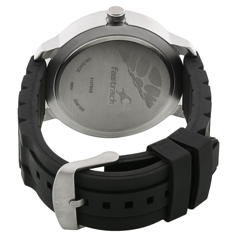 Buy Online Fastrack Quartz Analog Black Dial Plastic Strap Watch for ...
