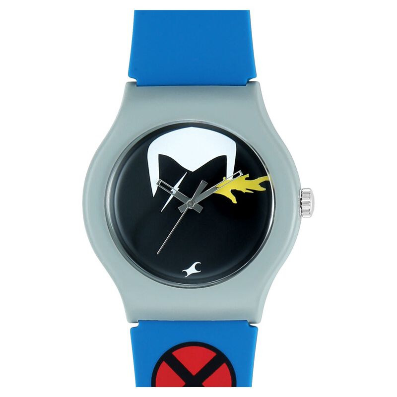 Fastrack Deadpool Quartz Analog Bicolour Dial Silicone Strap Unisex Watch