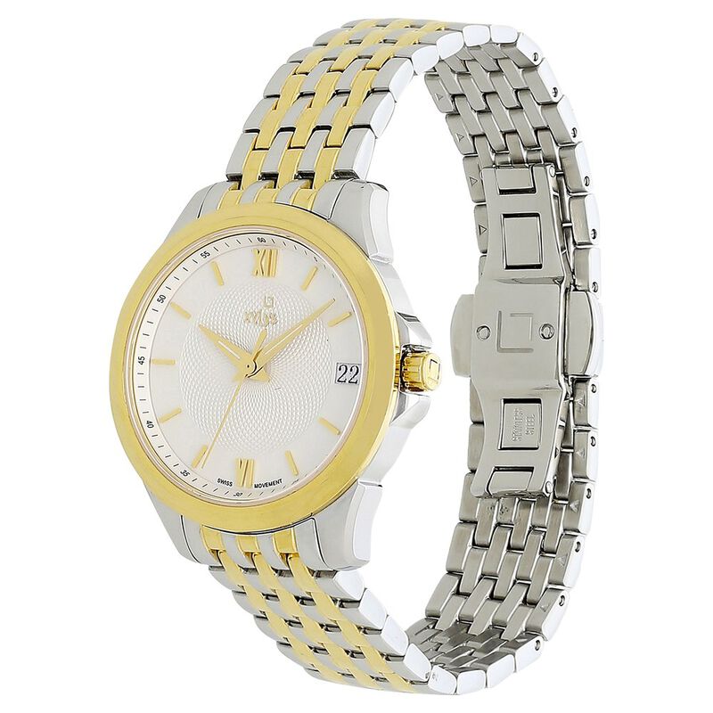 Buy Online Xylys Quartz Analog with Date White Dial Stainless Steel ...