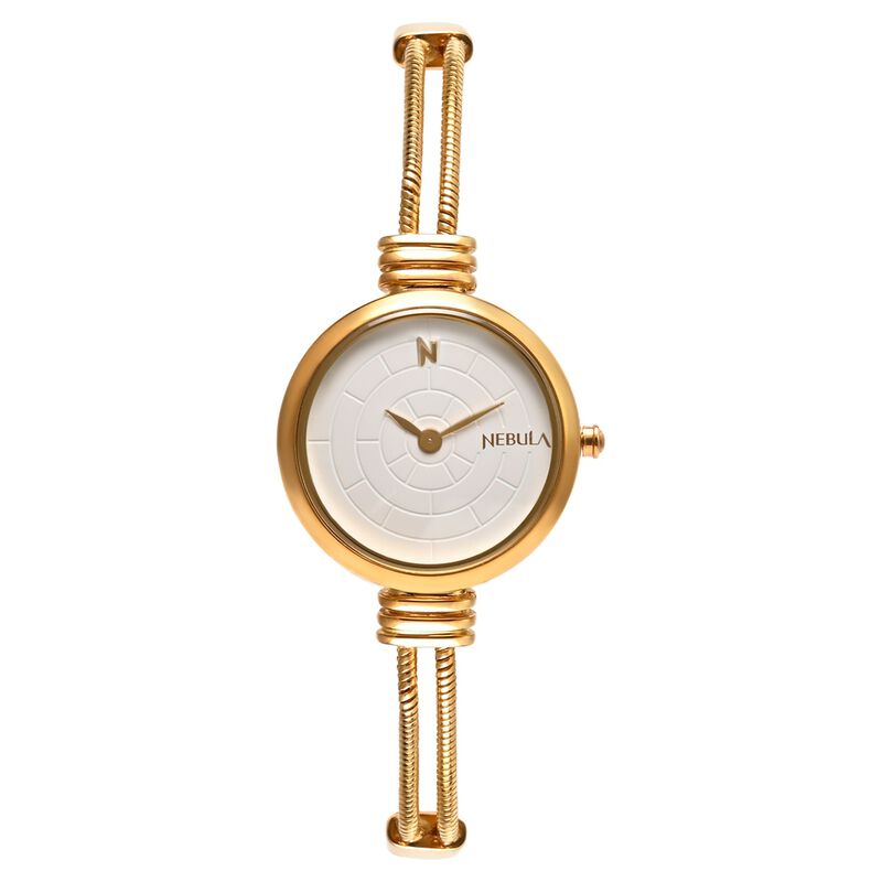 Buy Online Titan Nebula Vintage 18k Gold Analog Watch for Women ...