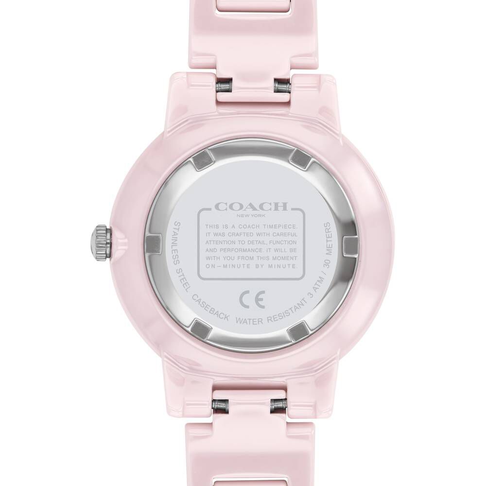 Coach Ceramic Strap Watch for Women