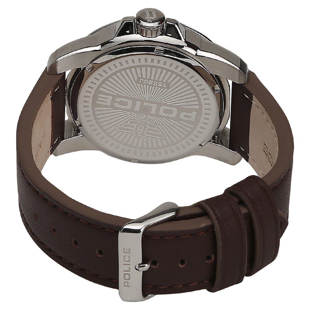 Police Analog Silver Dial Watch for Men