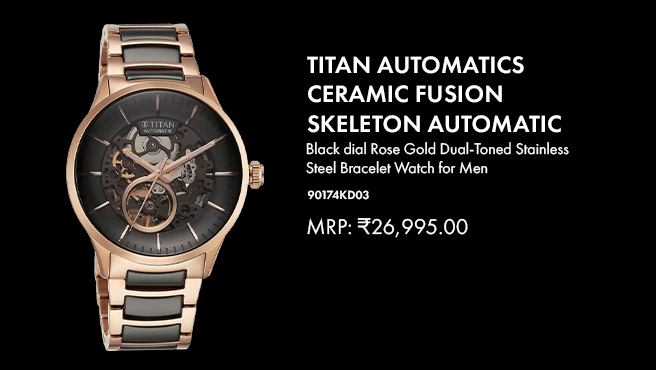 Titan Automatics Watches | Titan