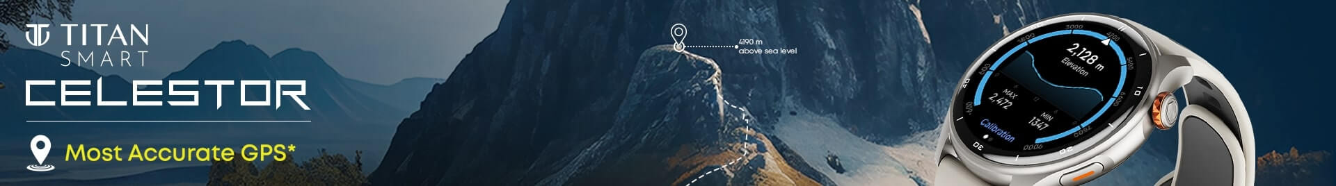 Buy Titan Celestor Smart Watches Online at the Best Price | Titan