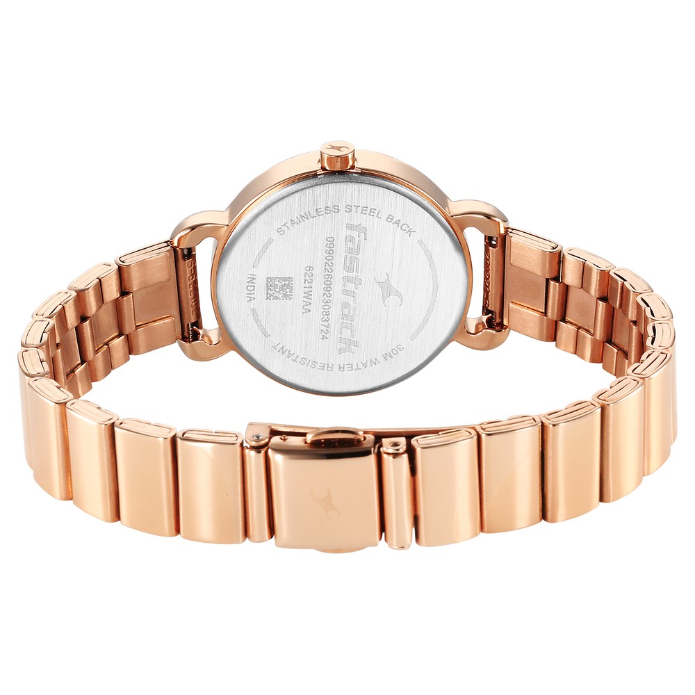 Buy Online Fastrack Pulse Quartz Analog Silver Dial Stainless Steel ...