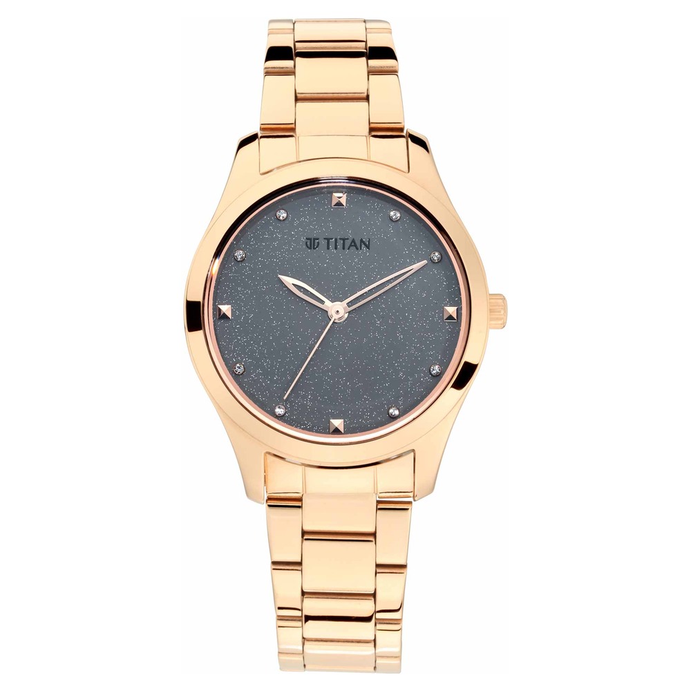 Buy Online Titan Sparkle Quartz Analog Metal Strap Watch for Women ...
