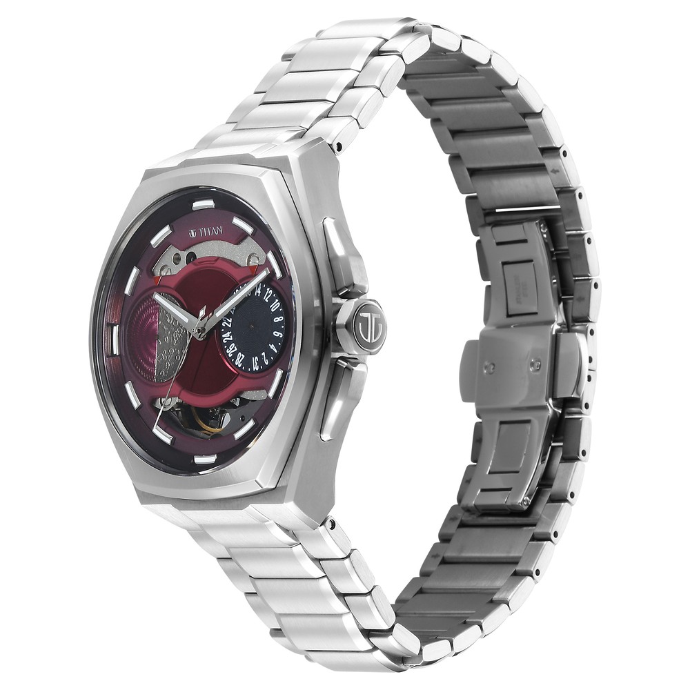 Buy Online Titan Caelum Titanium Automatic Multifunction - Stellar ...