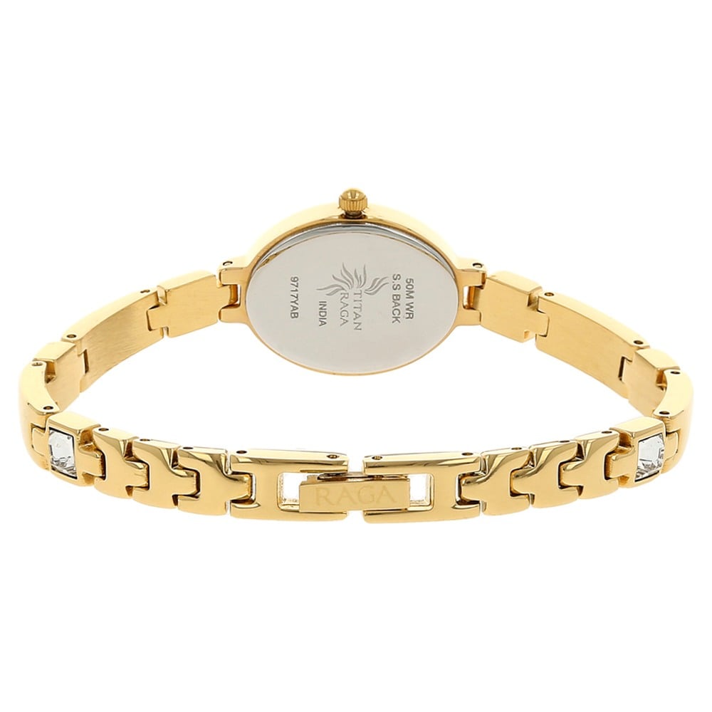 Buy Online Titan Quartz Analog Silver Dial Metal Strap Watch for Women ...