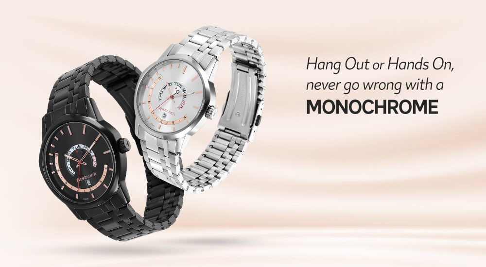 Buy Online Fastrack Exuberant Quartz Analog White Dial Leather Strap ...