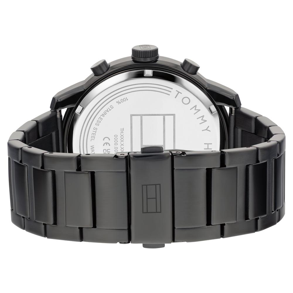 Buy Online Tommy Hilfiger Black Dial Quartz Analog with Date Watch for ...
