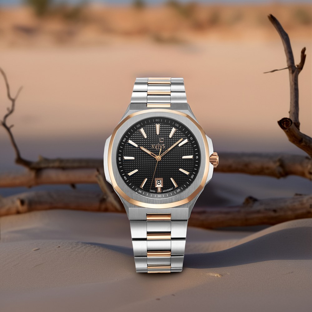 Buy Online Xylys Integra Swiss Analog Stainless Steel Black Dial Watch ...