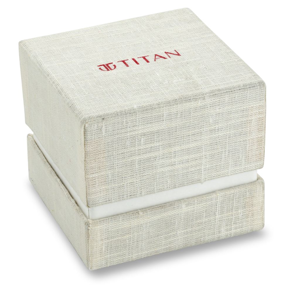 Buy Online Titan Solar Multifunction Black Dial Leather Strap Watch for ...