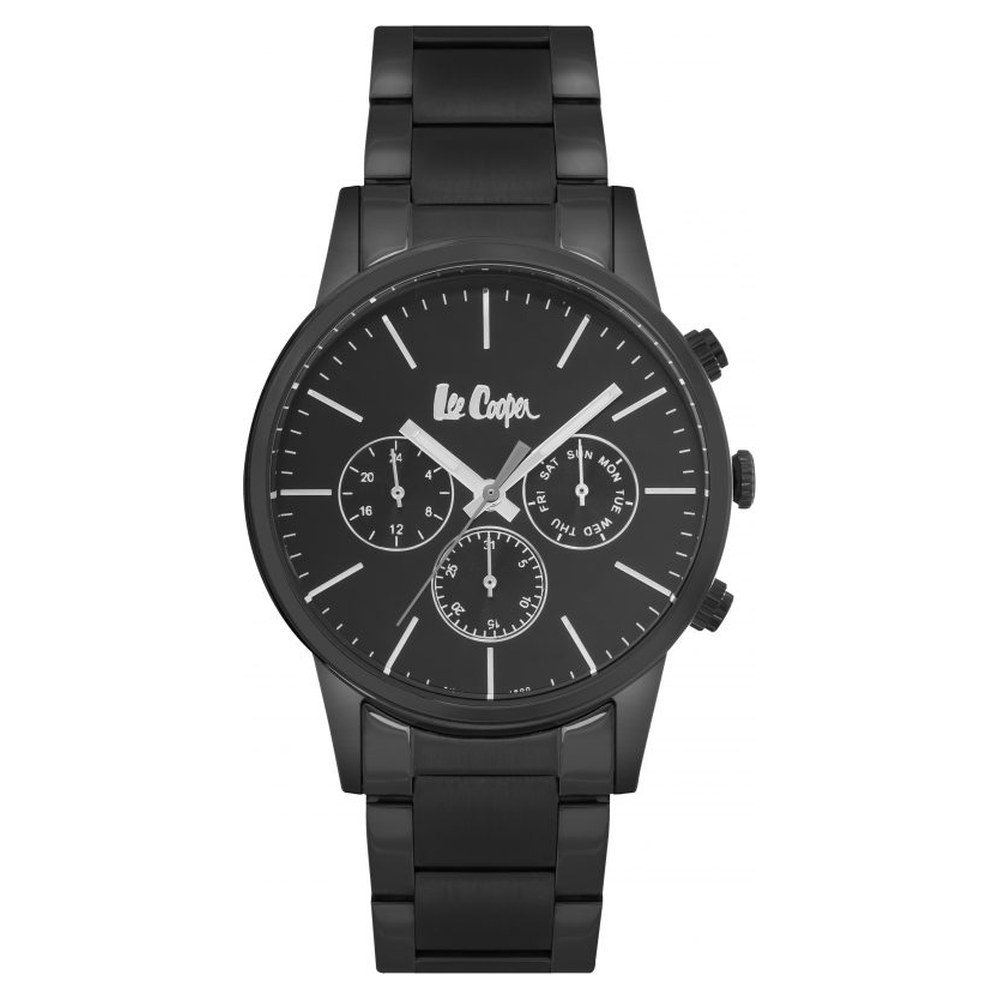 Buy Online Lee Cooper Quartz Multifunction Black Dial Watch for Men ...