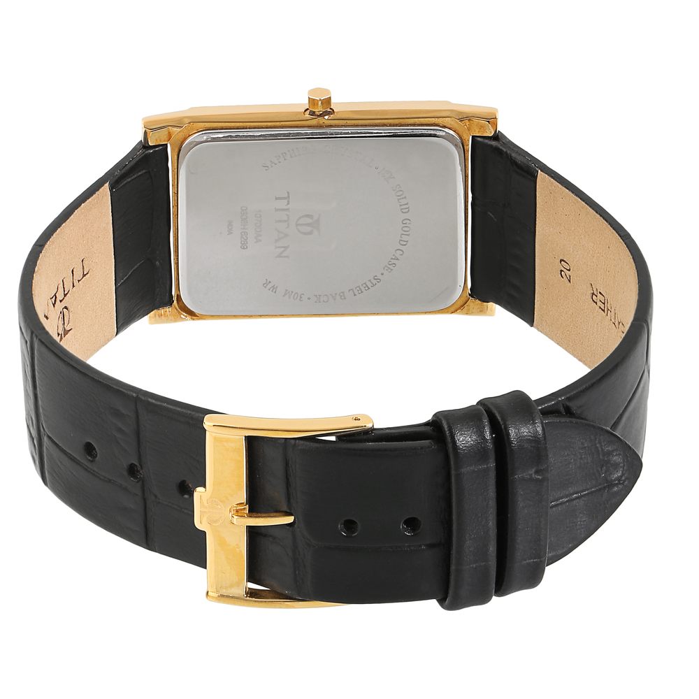 Buy Online Titan Nebula Quartz Analog 18 Karat Solid Gold Watch for Men ...