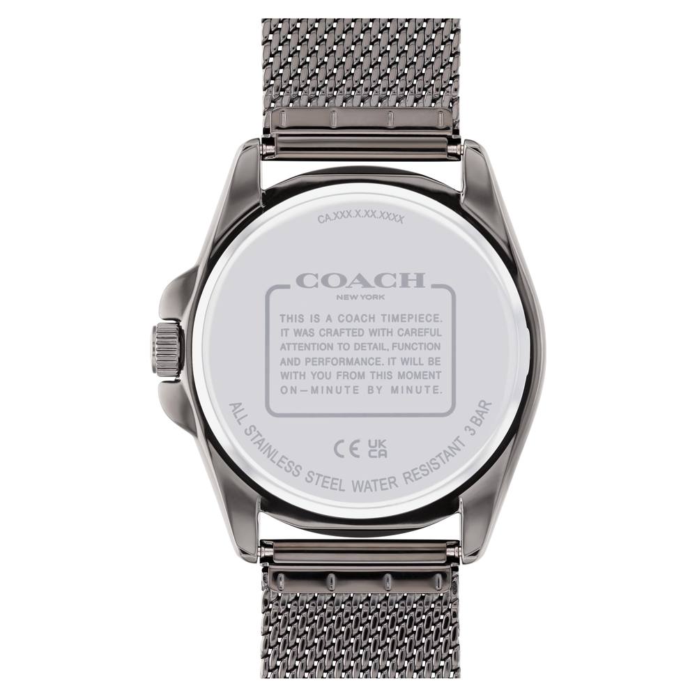 Buy Online Coach Quartz Analog Green Dial Stainless Steel Strap Watch ...