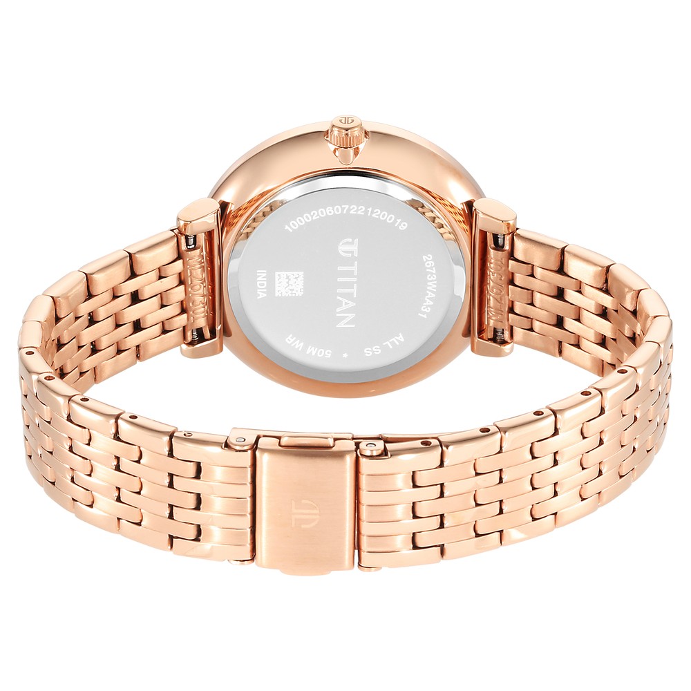 Buy Online Titan Premium Workwear White Dial Analog with Date Stainless ...