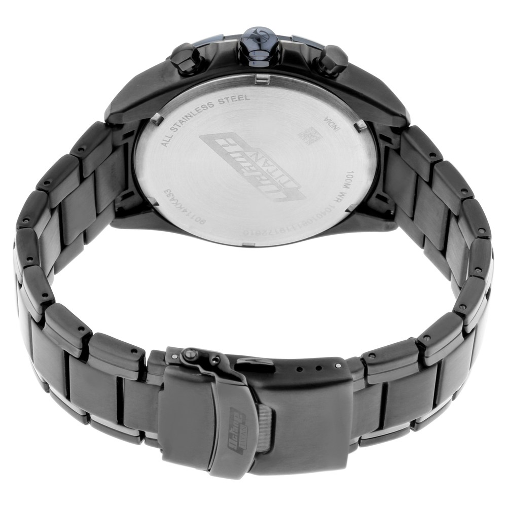 Buy Online Titan Chronograph Silver Dial Quartz Stainless Steel Strap ...