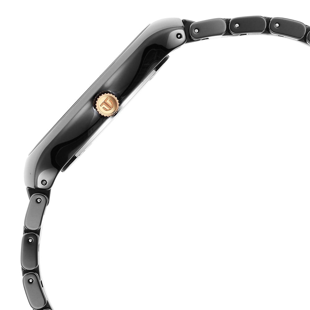 Buy Online Titan Regalia Ceramics Quartz Analog Black Dial Black Color ...