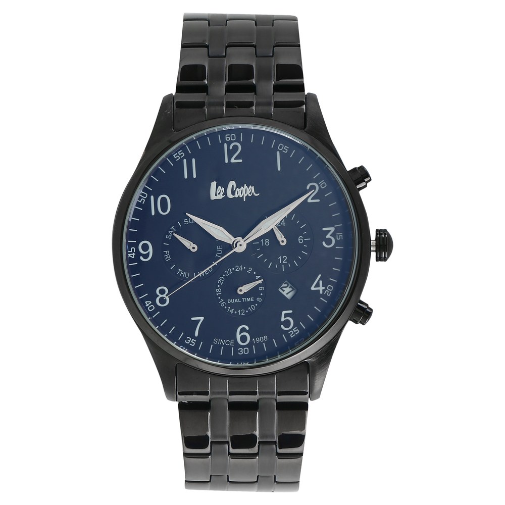 Buy Online Lee Cooper Black Dial Multifunction Watch for Men ...