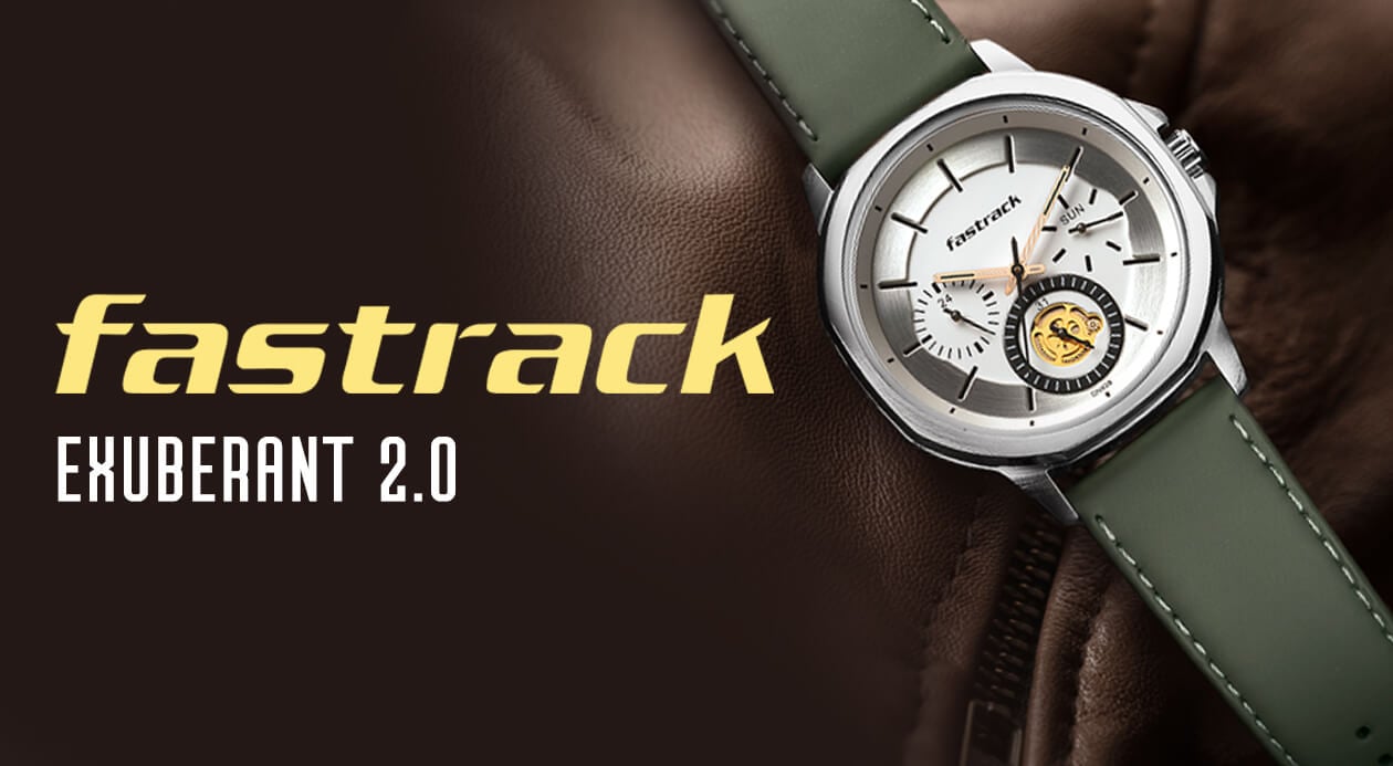 Buy Online Fastrack Exuberant Quartz Multifunction Silver Dial ...