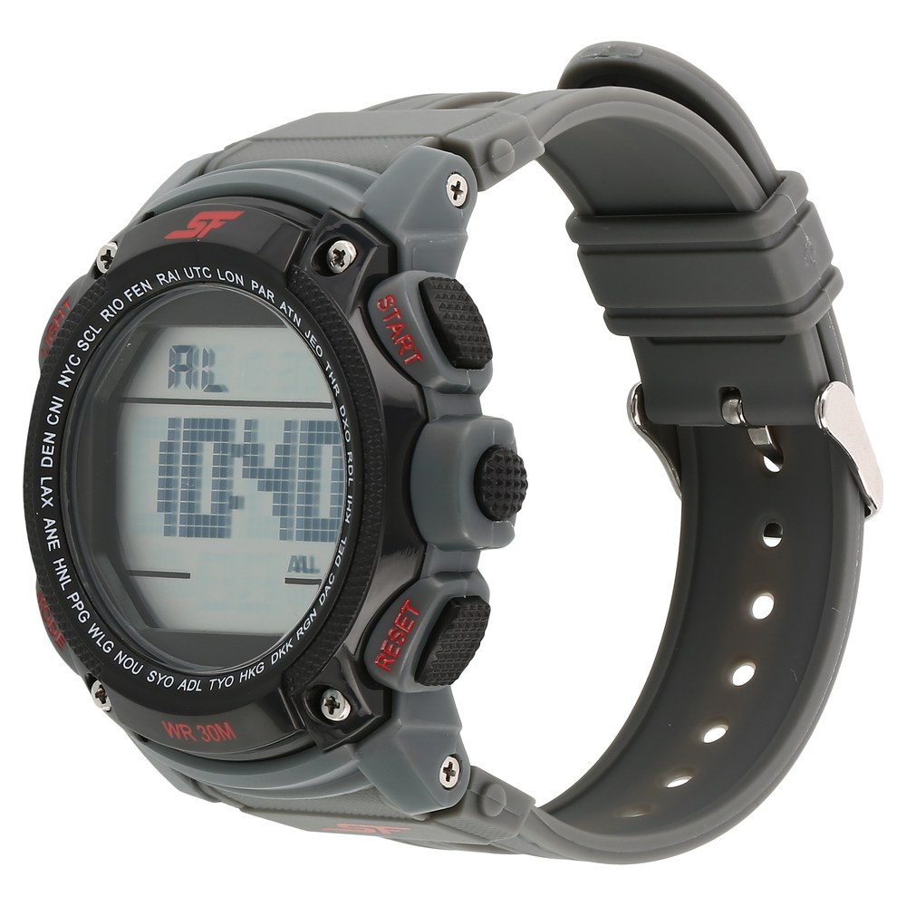 Buy Online SF Digital Dial Plastic Strap Watch for Men - nt77073pp02 ...